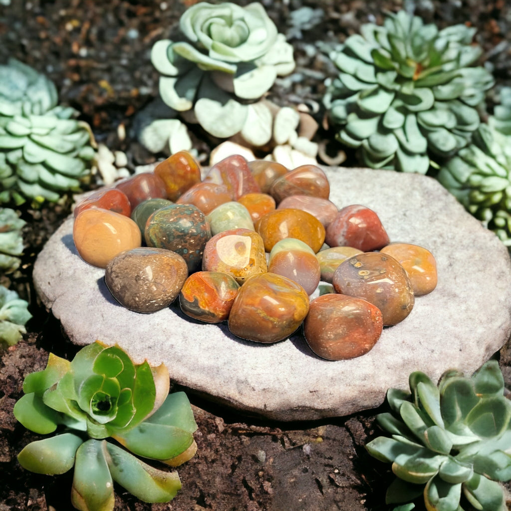 Fancy Jasper Tumble Polished Stones