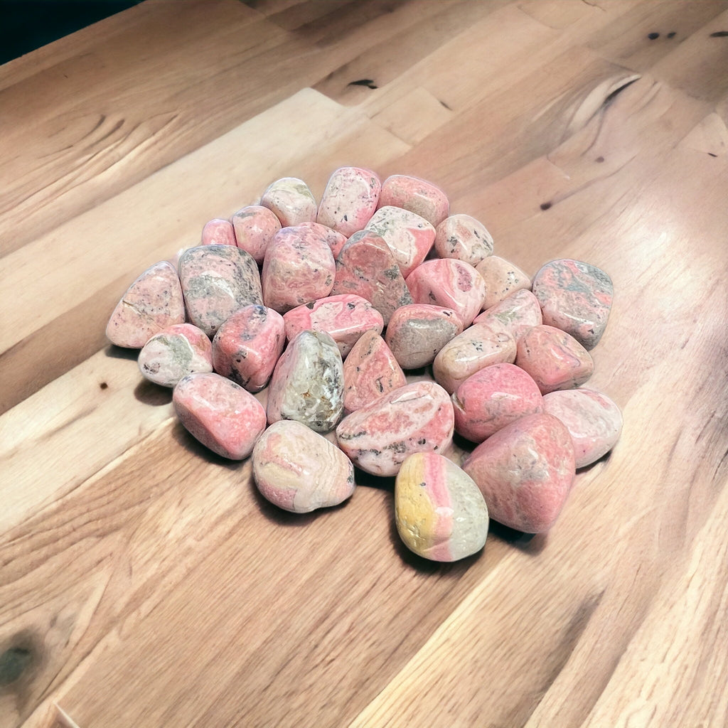 Rhodonite Tumble Polished Stones