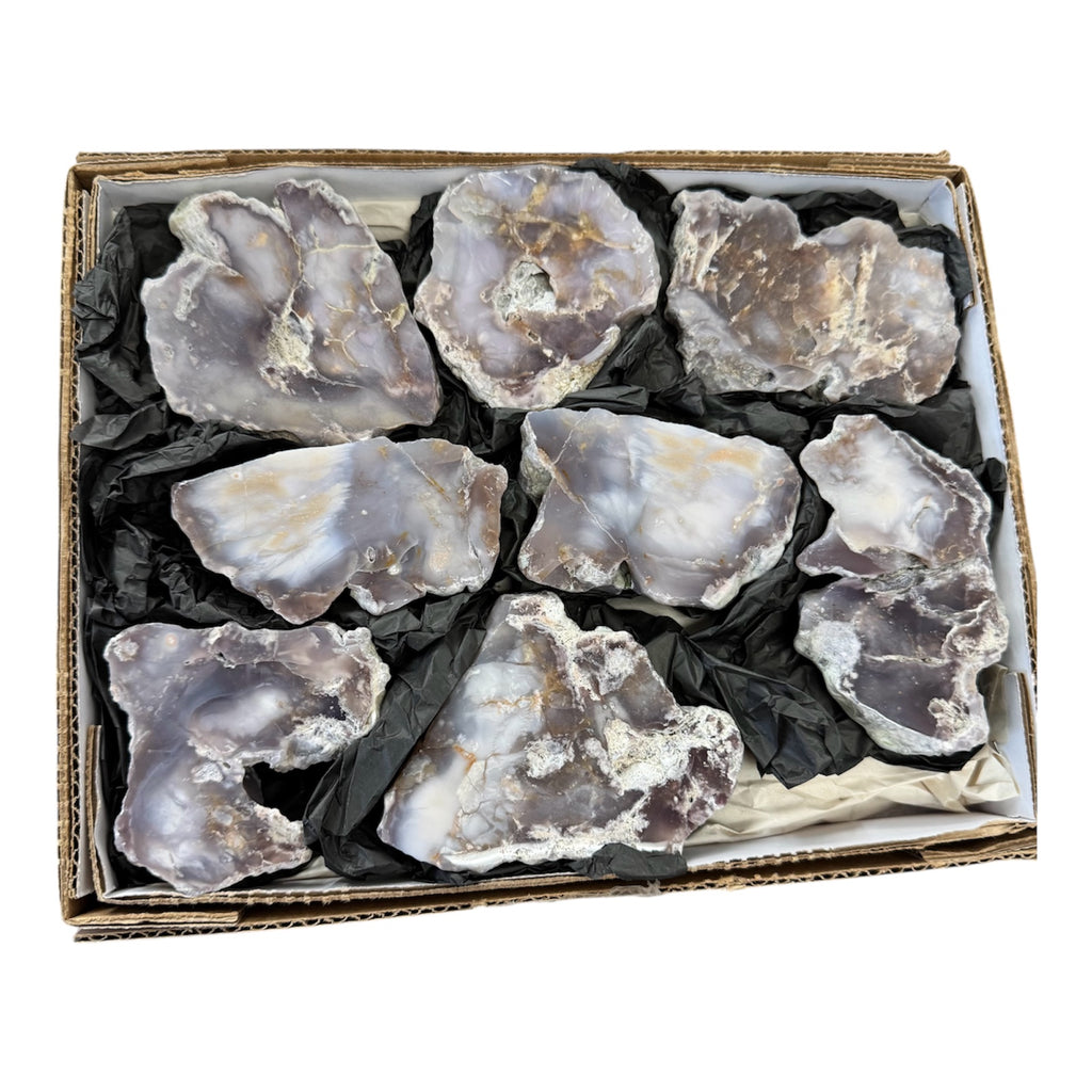 Polished Chalcedony Flats from Mexico | Gem Center USA INC