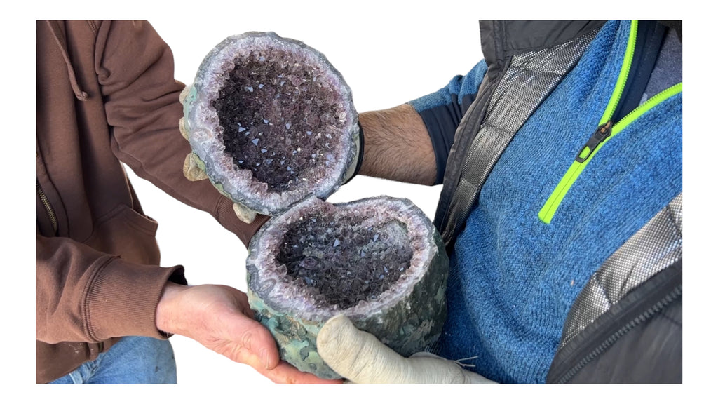 Amethyst Dome Extra Large Break Open Geode | Gem Center USA INC