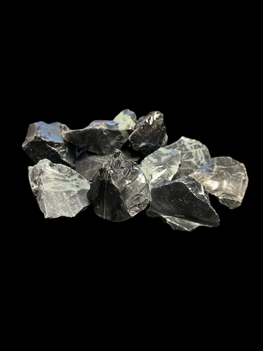 Spider Web Obsidian Rough Specimens | Gem Center USA INC
