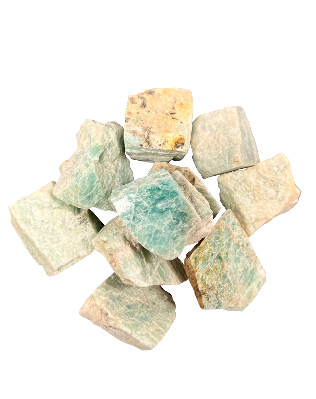 Amazonite Rough Specimens B Grade | Gem Center USA INC