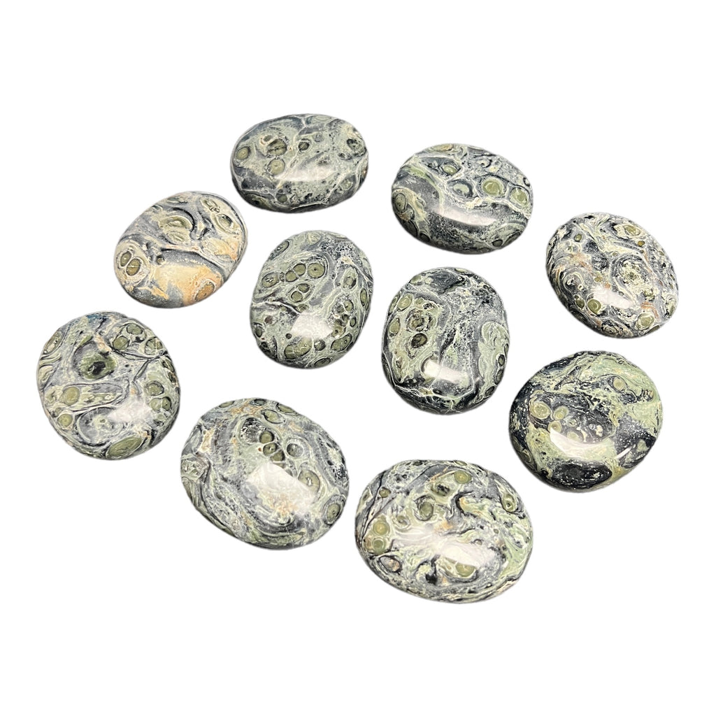 Kabamba Jasper Palm Stones | Gem Center USA INC