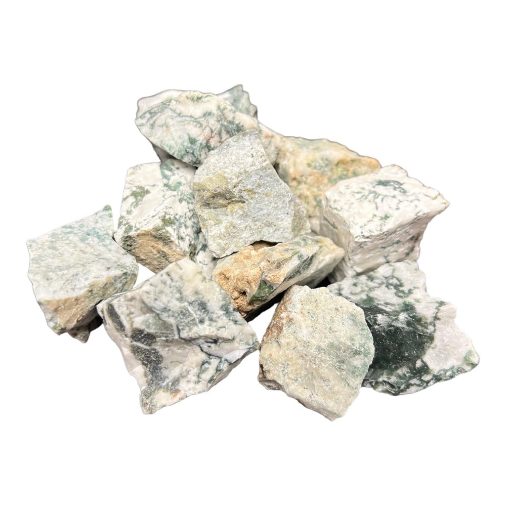 Green Tree Agate Rough Specimens | Gem Center USA INC