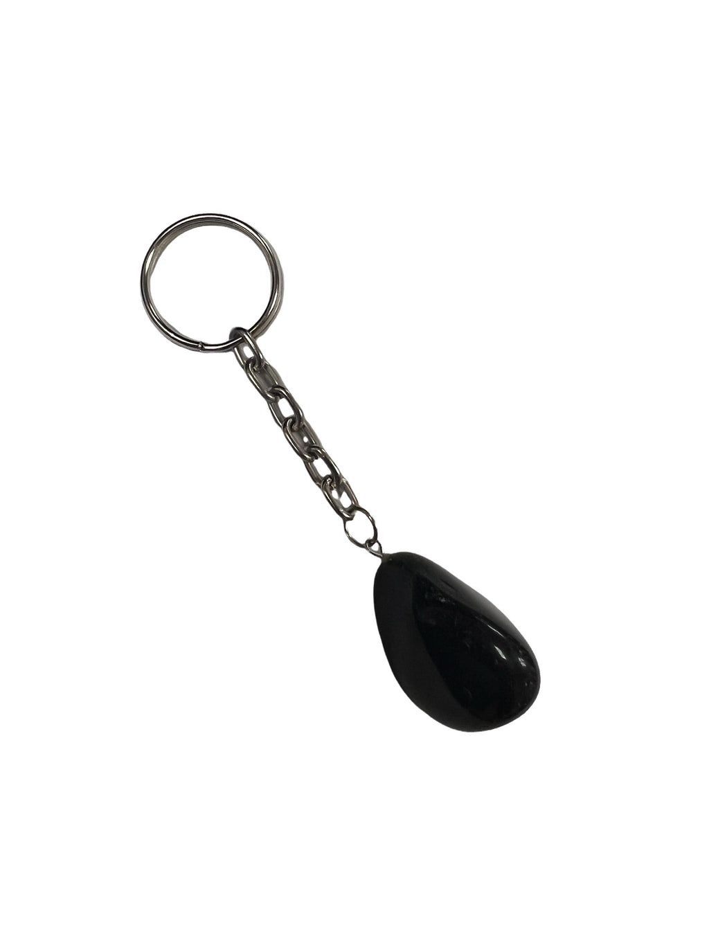 Obsidian Tumble Polished Key Chains | Gem Center USA INC