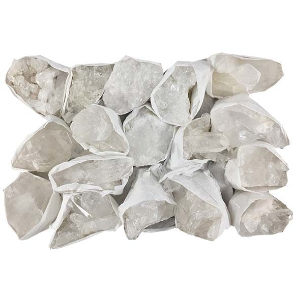 Quartz Cluster Flats | Gem Center USA INC