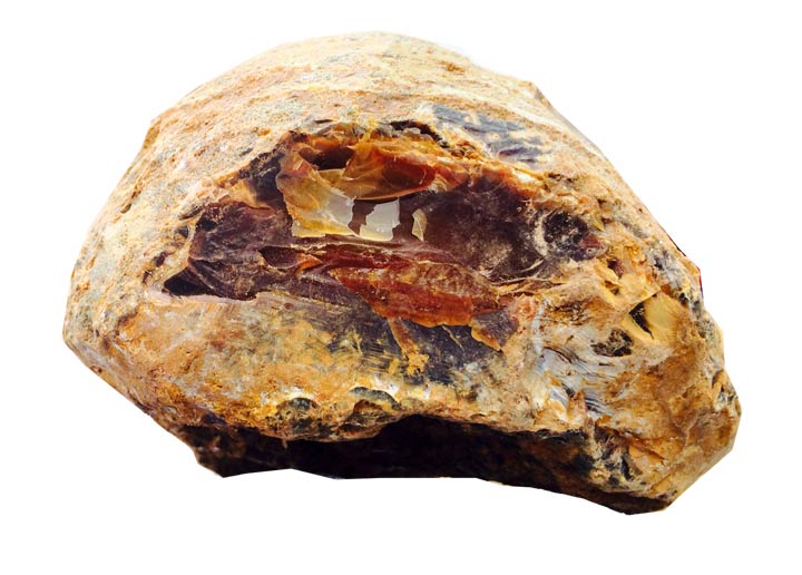 Brazilian Agate Lapidary Rough Red Blue | Gem Center USA INC