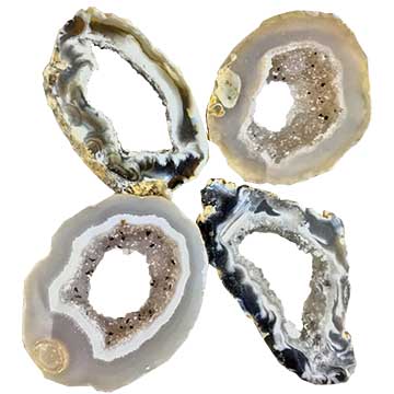 Oco Geode Polished Slices | Gem Center USA INC